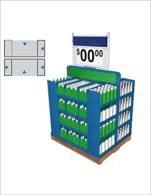 PDQ #T13: 3 Side Shoppable – ZeoPDQ